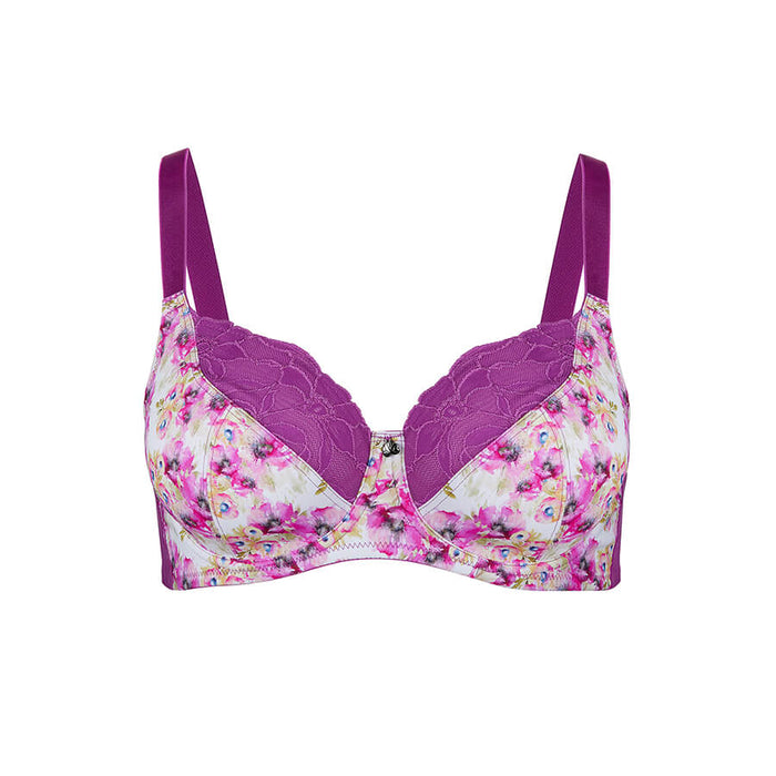 Print Full Cup Bra - Aster | Rose & Thorne