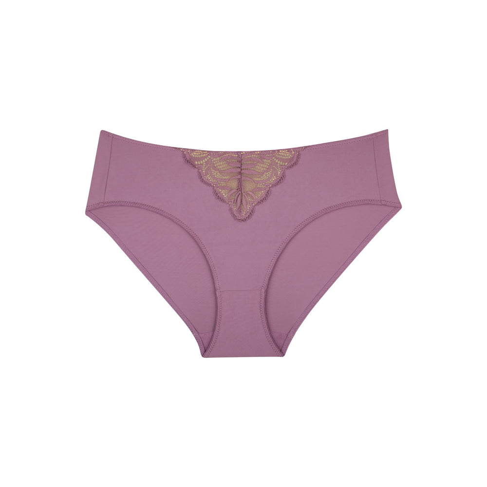 Radiate Lace Midi Brief - Lavender Spritz | Rose & Thorne